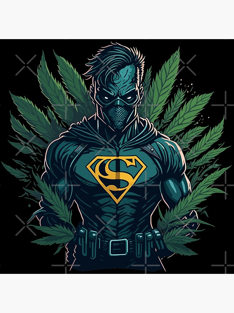 Superman Weed Logo