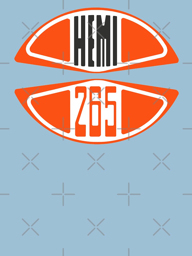 "Hemi 265" T-shirt for Sale by TheScrambler | Redbubble | hemi 265 t ...