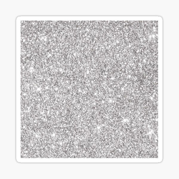 "silver sparkles" Sticker for Sale by hellcom | Redbubble