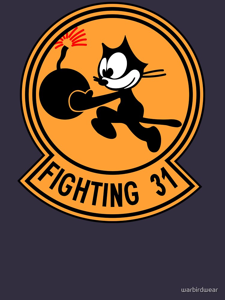 "VFA-31 Fighting 31 Emblem" T-shirt for Sale by warbirdwear | Redbubble ...