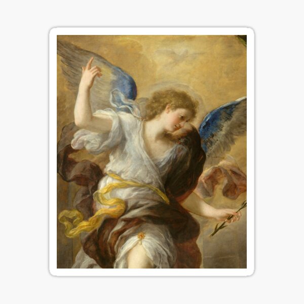 "Archangel Raphael" Sticker for Sale by kagurica | Redbubble