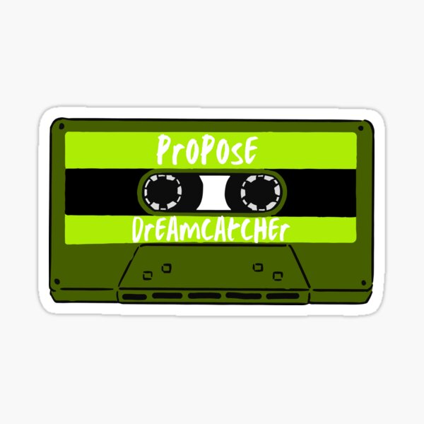 "Dreamcatcher Propose Cassette" Sticker for Sale by puki-ycdi | Redbubble
