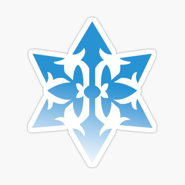 "[ICE] HONKAI STAR RAIL" Sticker for Sale by Chimmferno | Redbubble