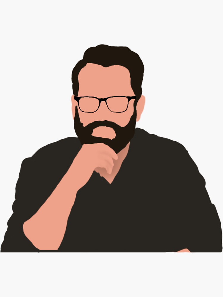 "Matt Walsh" Sticker for Sale by MidwesternFlair | Redbubble