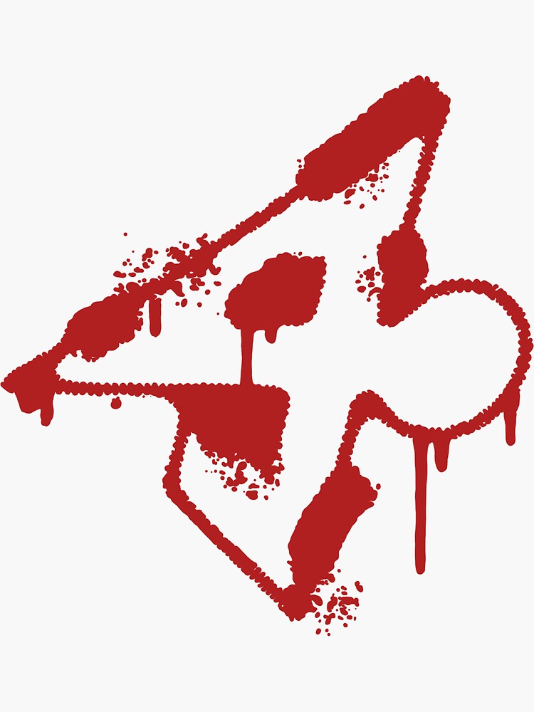 "Generation loss drip logo" Sticker for Sale by Solariumvoid | Redbubble