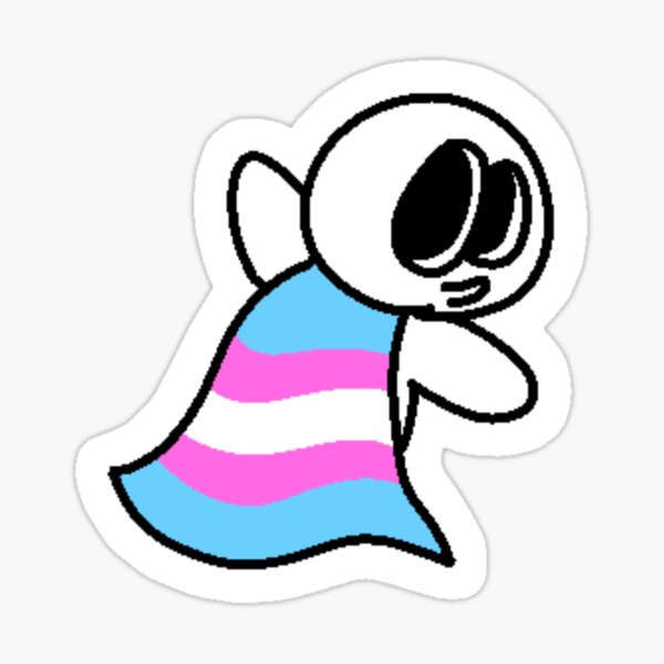 "Smumkledorf Pride Cape Transgender Flag" Sticker for Sale by daxiclies ...