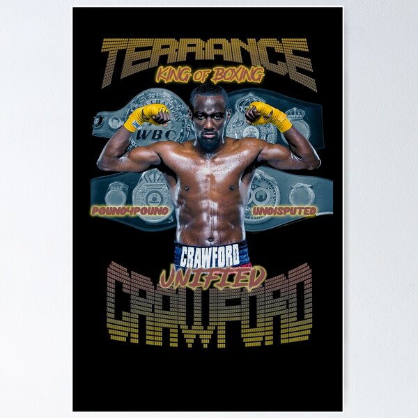 "Terrance Bud Crawford Coast Champion Unified " Poster for Sale by ...
