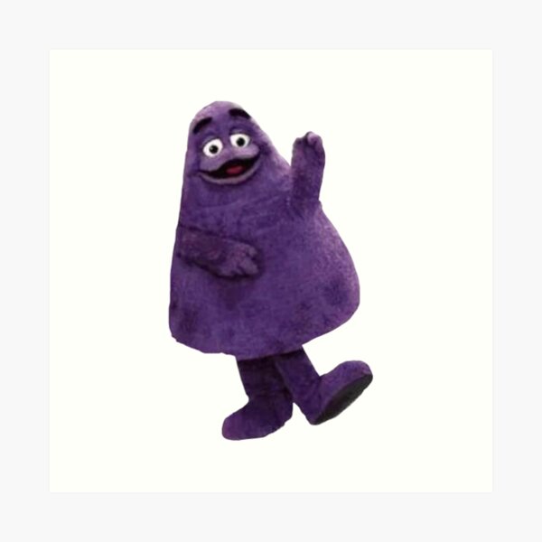 "Grimace McDonalds" Art Print for Sale by megans2000 | Redbubble
