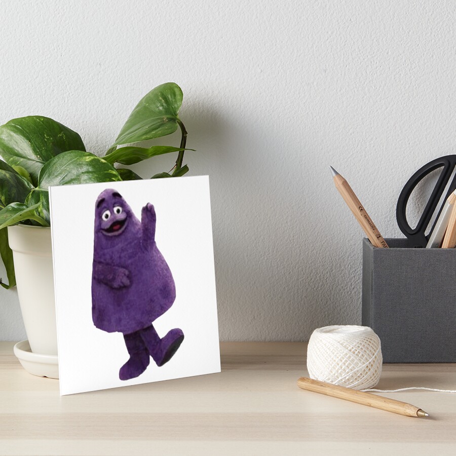 "Grimace McDonalds" Art Print for Sale by megans2000 | Redbubble