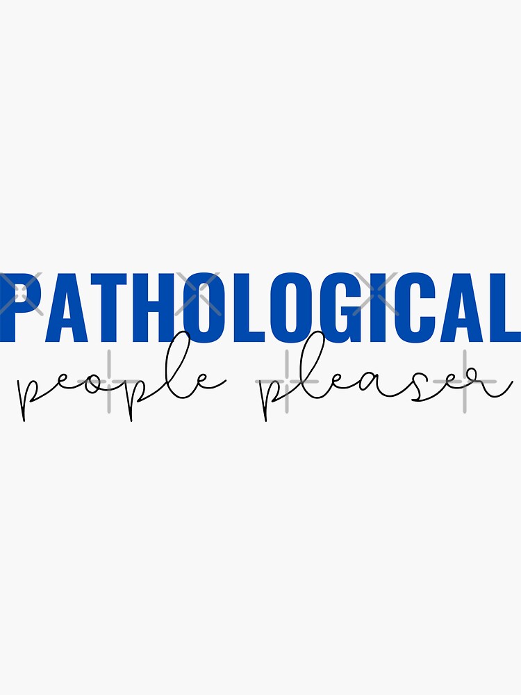 "Pathological People Pleaser - Taylor Swift Youre Loosing Me" Sticker ...