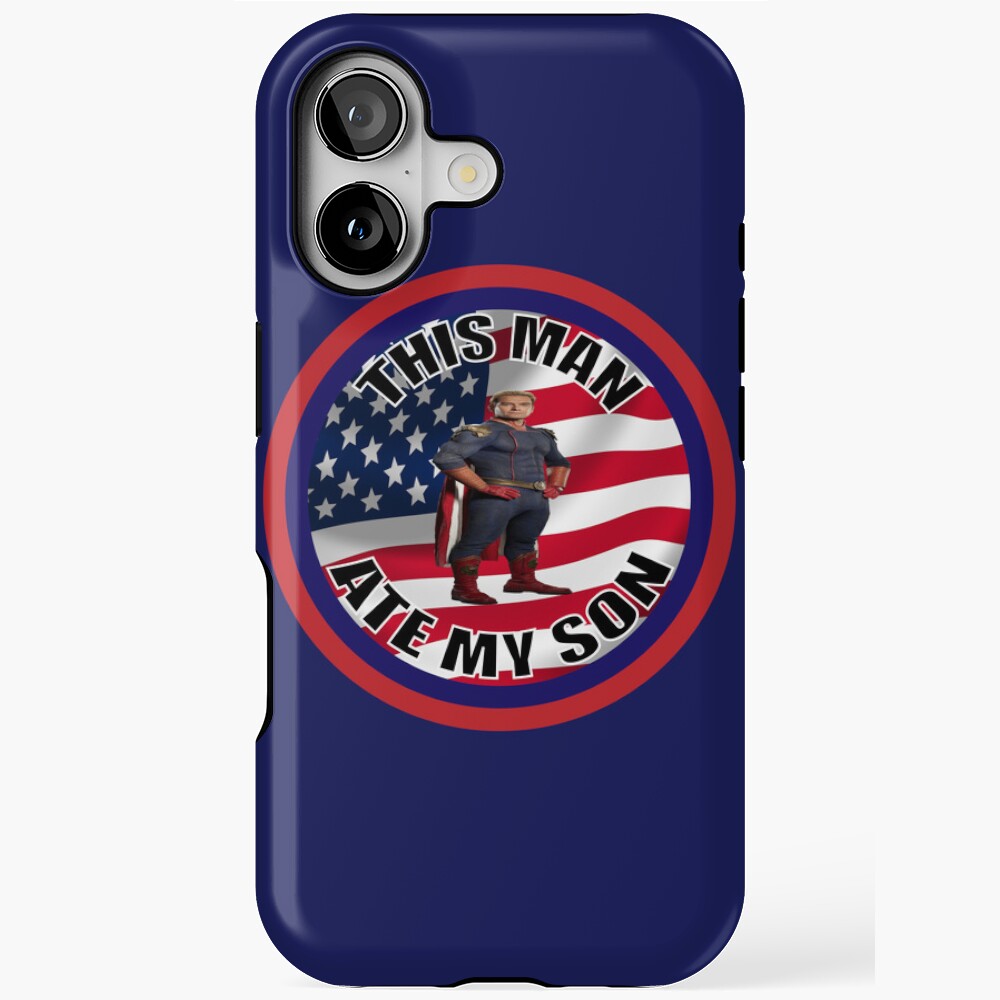 "THIS MAN ATE MY SON - Homelander" Sticker for Sale by EowynTried ...