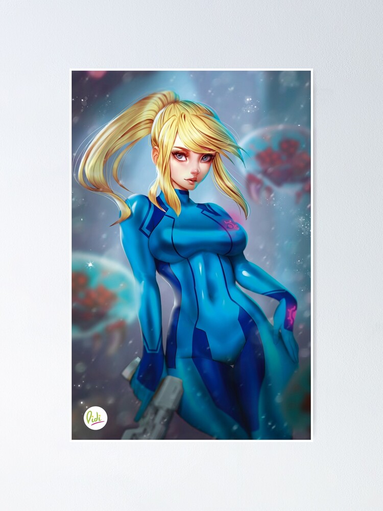 "Samus Aran | Fanart" Poster for Sale by DidiEsmeralda | Redbubble