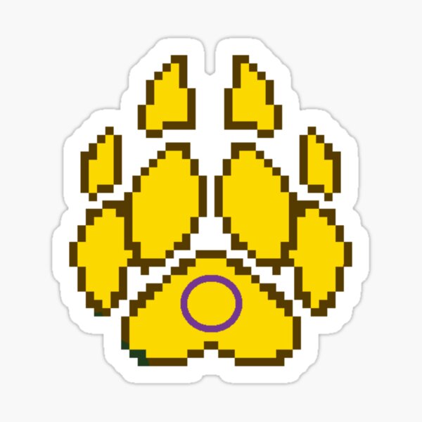 "Furry Paw Pride Intersex Flag" Sticker for Sale by daxiclies | Redbubble