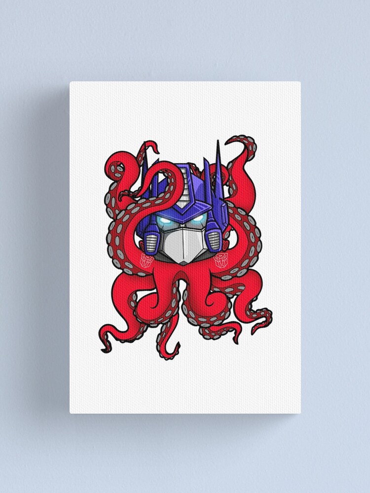 "Octopus Prime - Transformers" Canvas Print for Sale by phunknomenon ...
