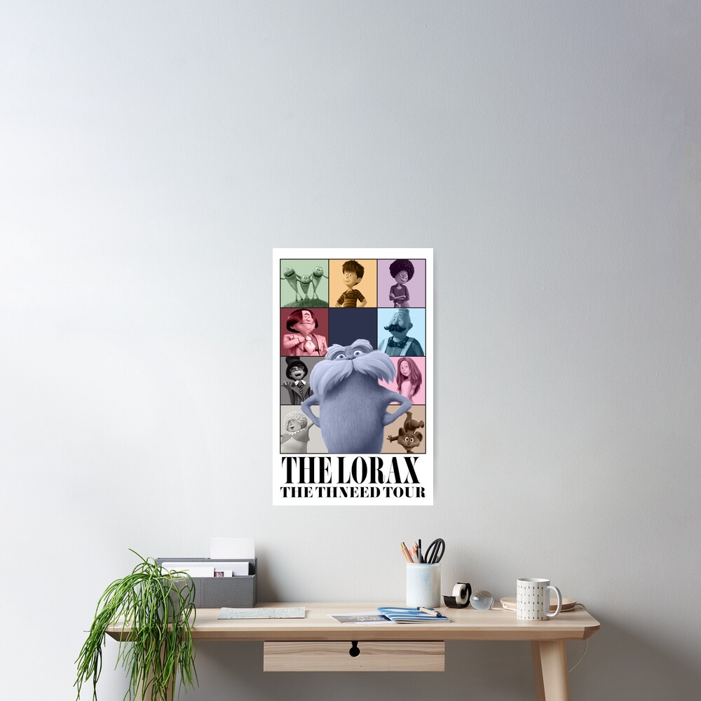 "The Thneed Tour " Poster for Sale by alliegriese | Redbubble