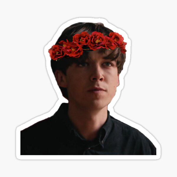"James is cute" Sticker for Sale by ArielSkly | Redbubble
