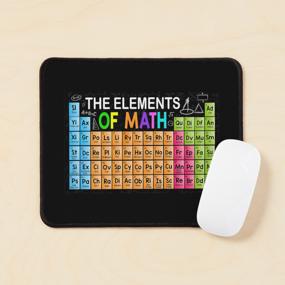 "The Elements Of Math" Poster for Sale by jayspotterr | Redbubble