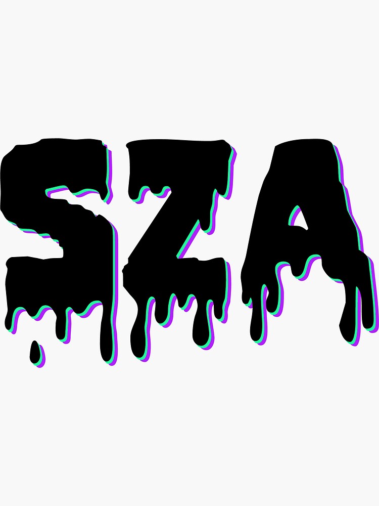 "SZA" Sticker for Sale by king-kunta | Redbubble