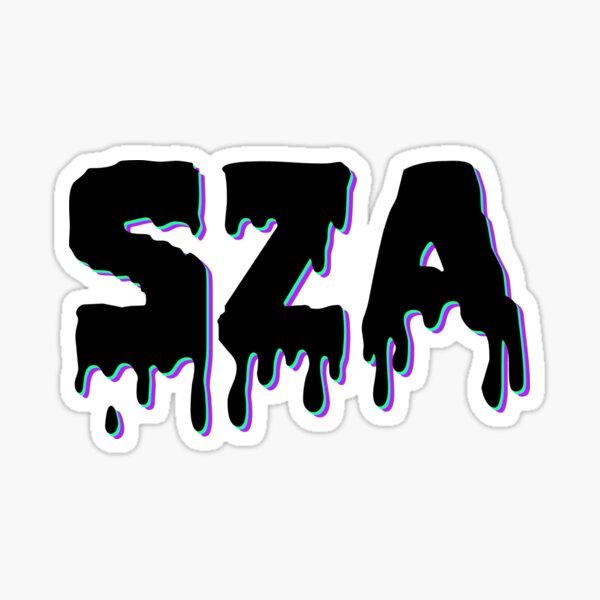 "SZA" Sticker for Sale by king-kunta | Redbubble
