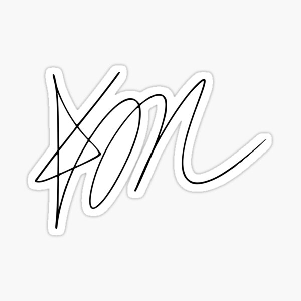 "LE SSERAFIM CHAEWON SIGNATURE" Sticker for Sale by Idol-Maker | Redbubble