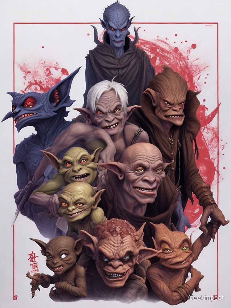 "Fantasy creatures Goblins Trolls Fairies beautiful poster artwork ...