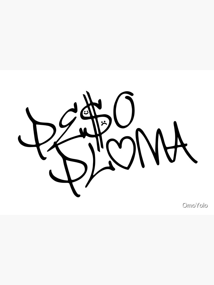 "Peso Pluma logo" Art Board Print for Sale by OmoYolo | Redbubble