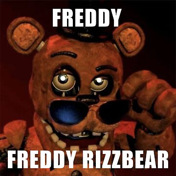 "Five Nights at Freddy's FNAF Funny Sticker Meme Freddy Rizzbear ...