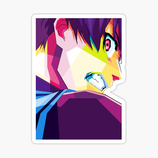 "blue lock Isagi" Sticker for Sale by Superkent | Redbubble
