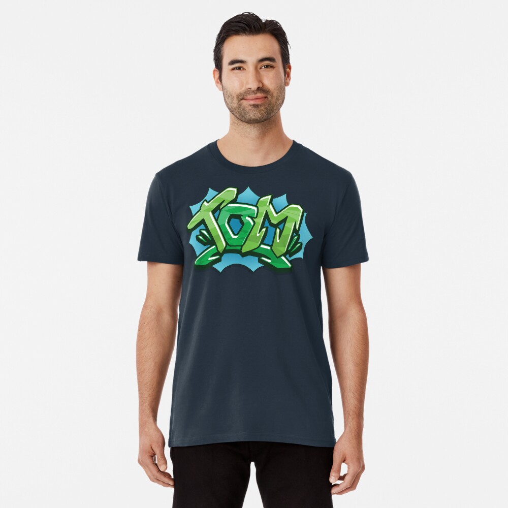 "Tom graffiti lettering" Sticker for Sale by NameGraffiti | Redbubble