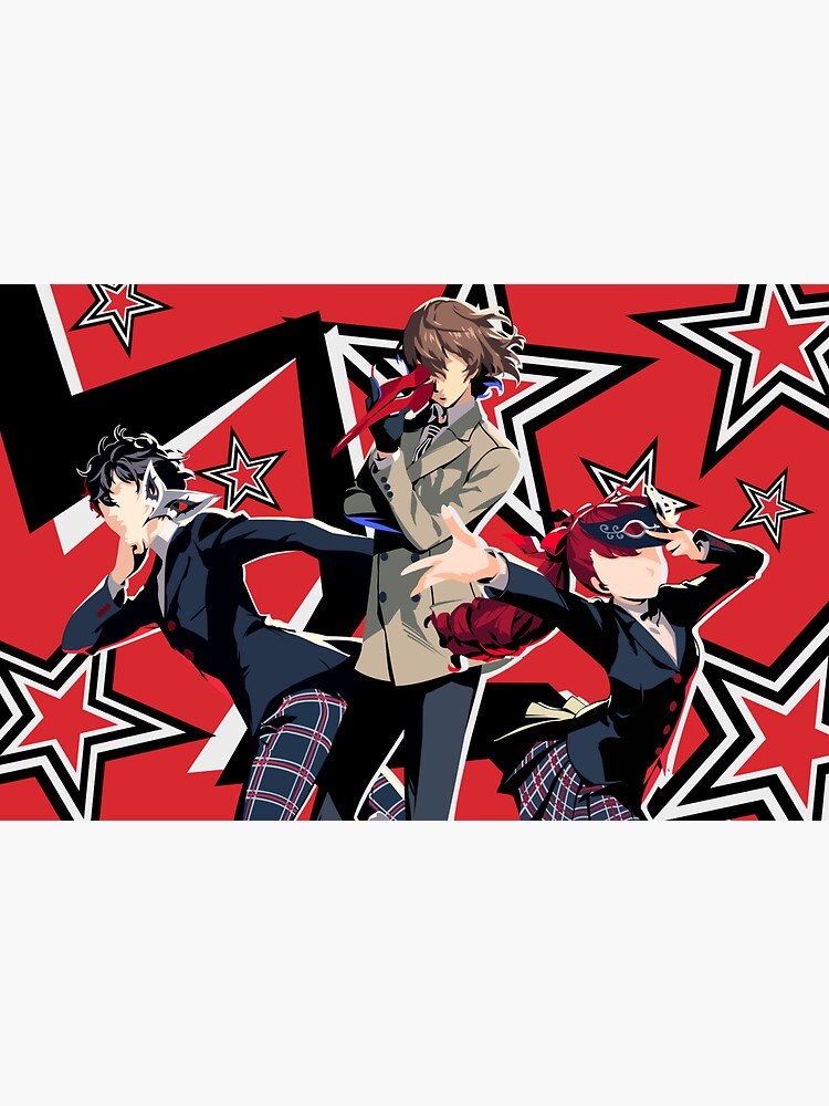 "Persona 5 Royal Trio" Sticker for Sale by AuraAccurdio | Redbubble