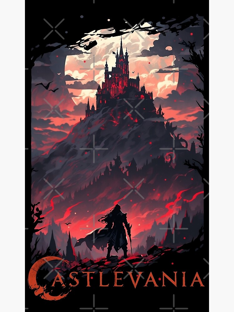 "Castlevania Design" Poster for Sale by CS-R | Redbubble