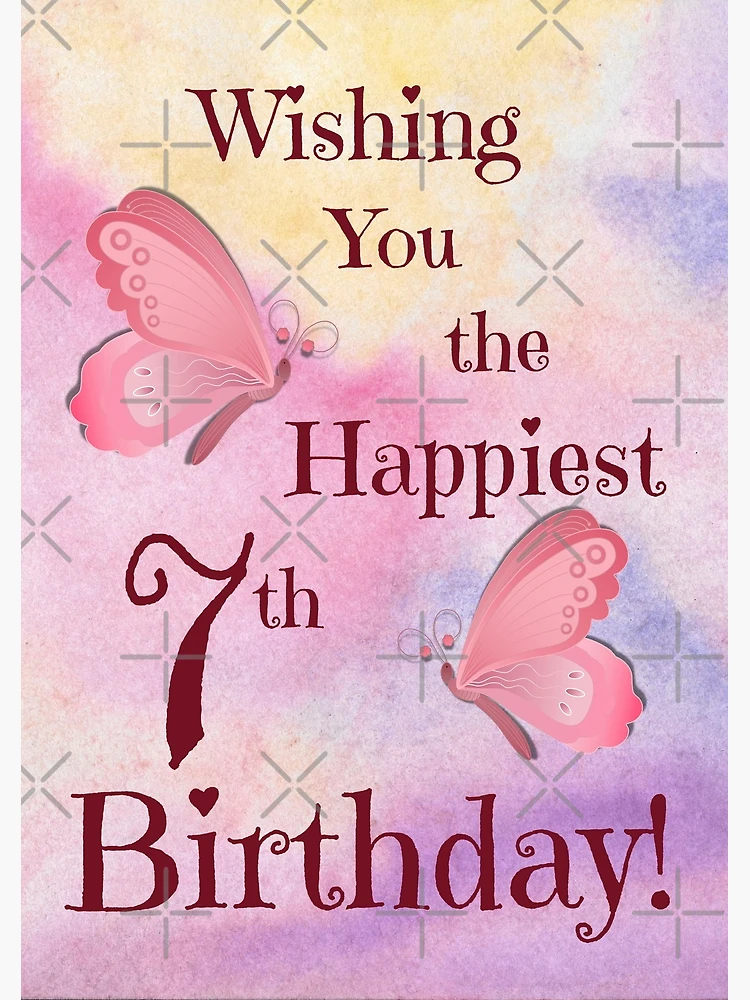 7th Birthday Daughter Quotes