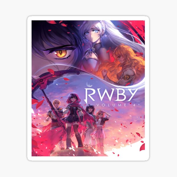 "Art - RWBY" Sticker for Sale by zelnoragoergen | Redbubble
