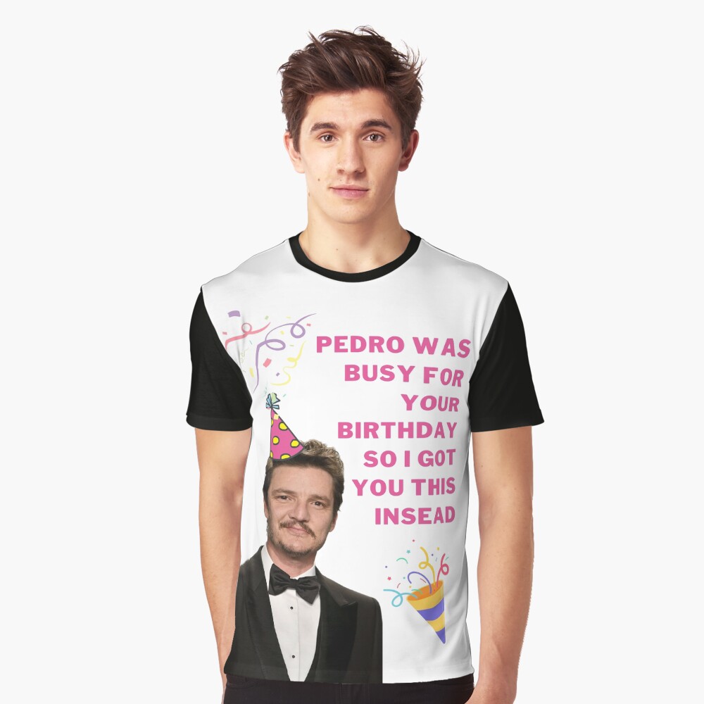 "Pedro Pascal Birthday, Pedro Pascal Greeting Cards Gifts and Presents ...