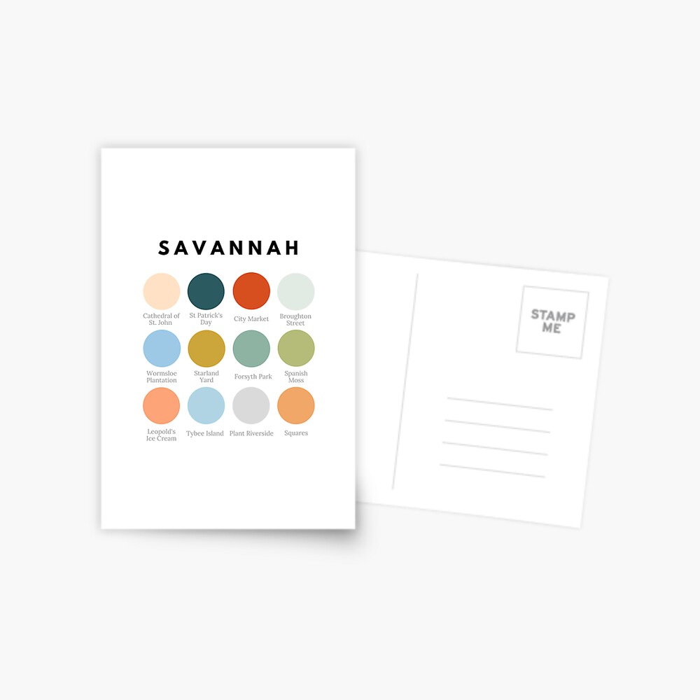 "Savannah Color Palette" Sticker for Sale by annesleyemma | Redbubble