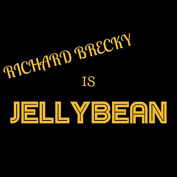 "Richard Brecky Jellybean" Sticker for Sale by ICheckmateThee | Redbubble