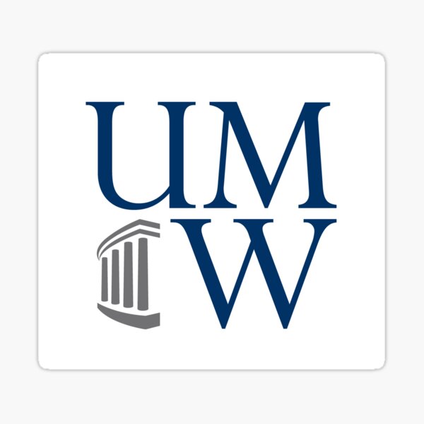 University Of Mary Washington Stickers | Redbubble