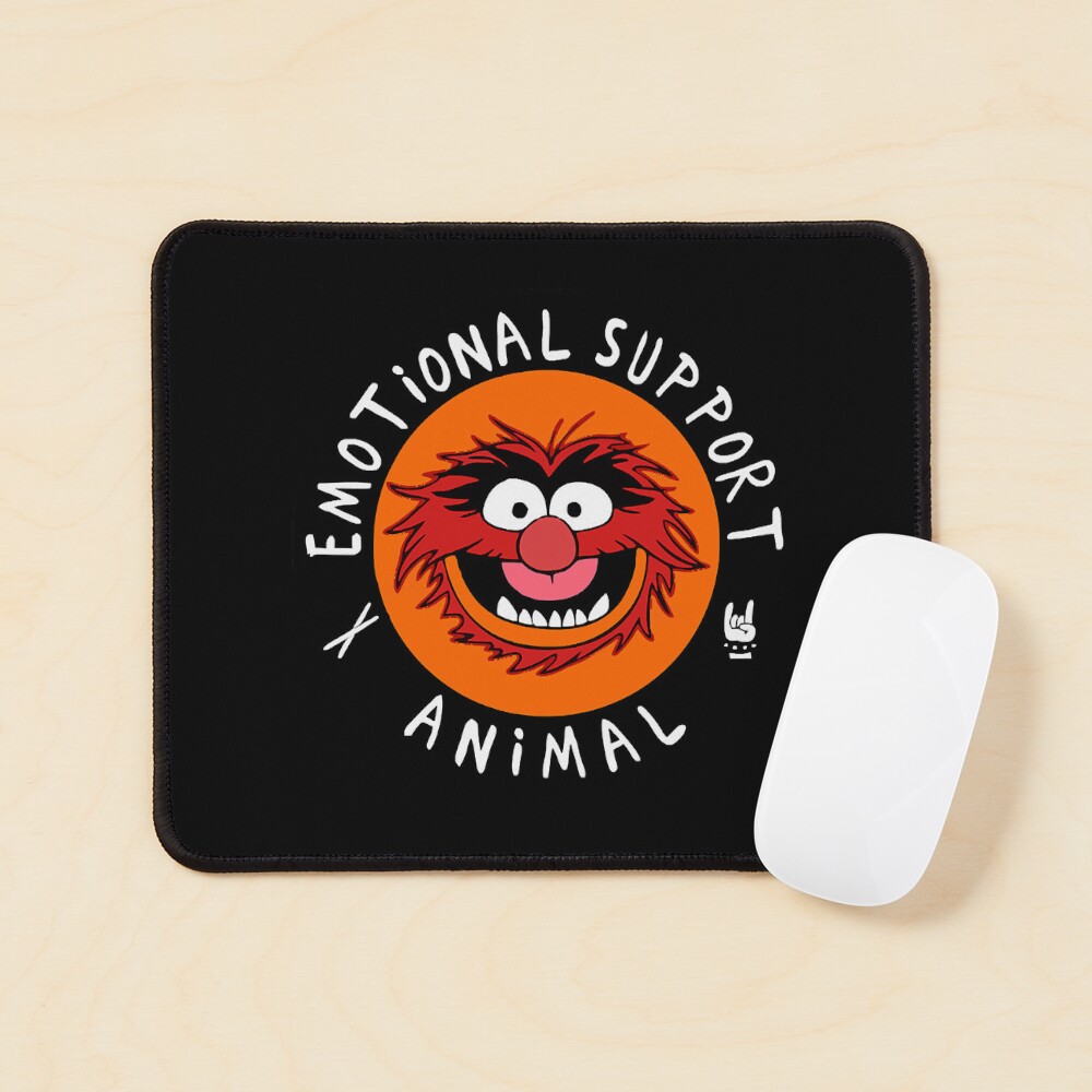 "emotional support animal " Sticker for Sale by birwear | Redbubble