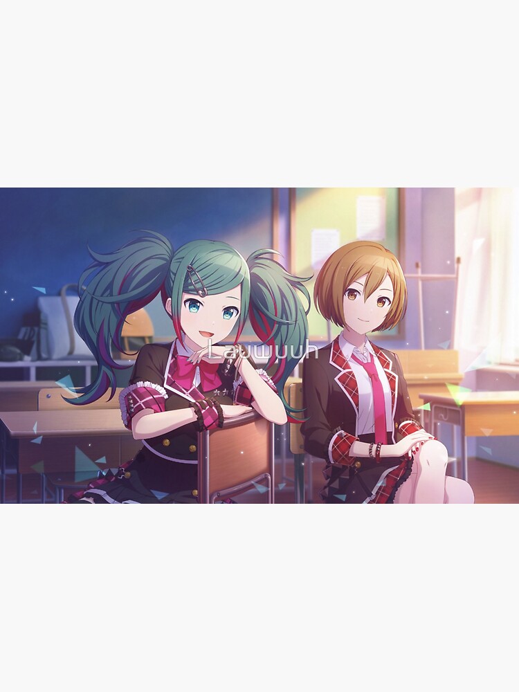 "Hatsune Miku and MEIKO" Sticker for Sale by Lauwuuh | Redbubble