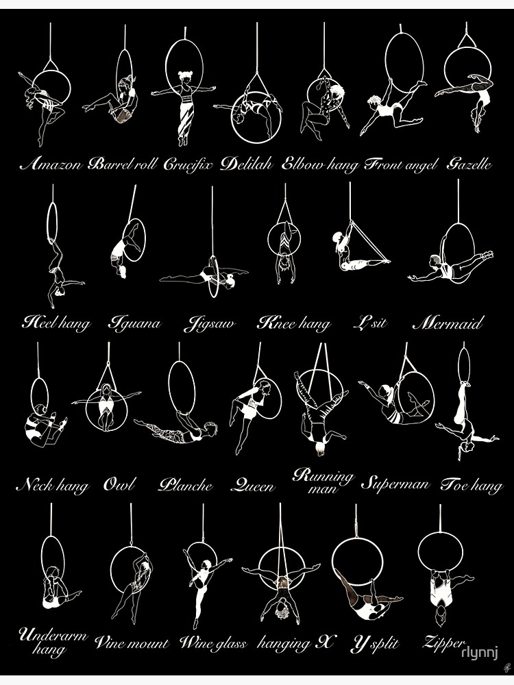 "Inverted Complete Aerial Alphabet (lyra)" Sticker for Sale by rlynnj ...