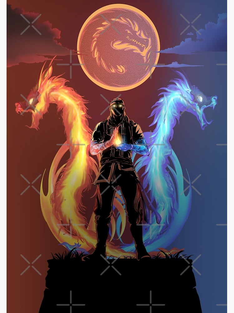 "Fire God Liu Kang (shadowed) " Photographic Print for Sale by treArtz ...