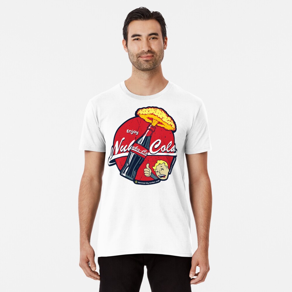 "Enjoy Nuka-Cola" Sticker by E1even1nk | Redbubble