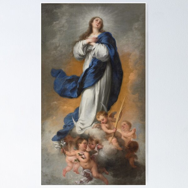 Póster for Sale con la obra «La Inmaculada Concepción | Bartolomé ...