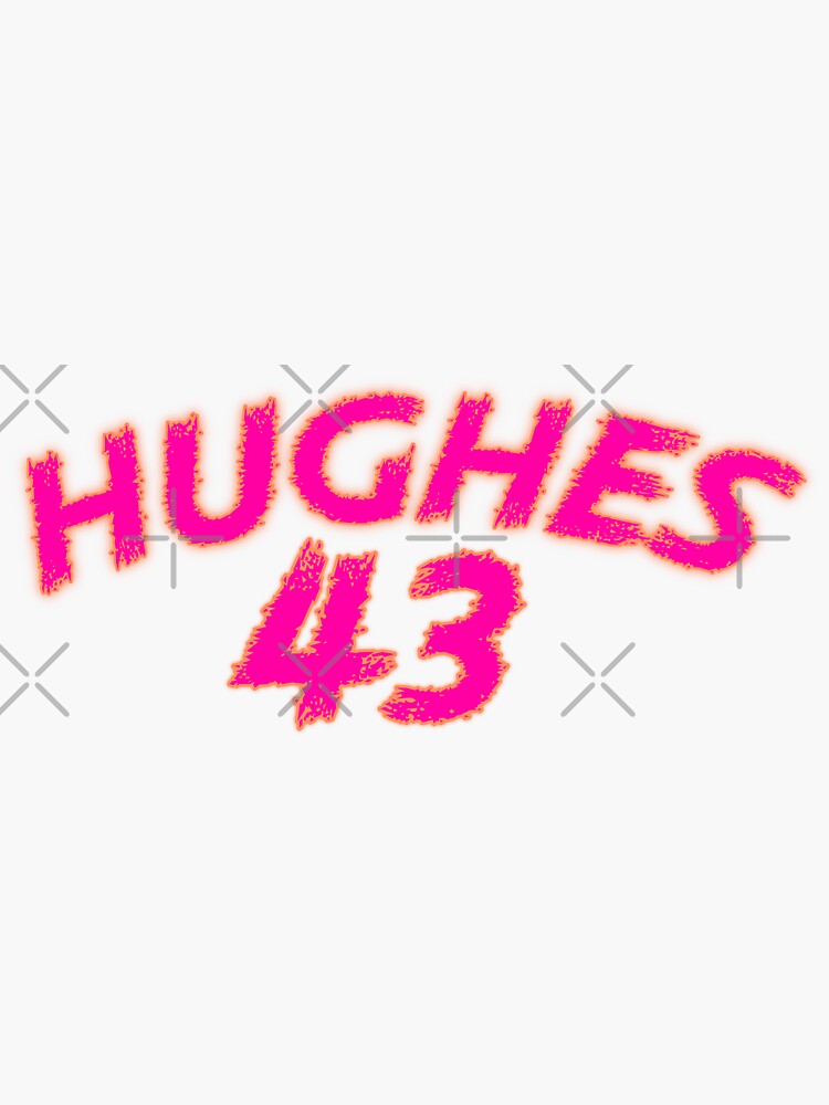 "Luke Hughes" Sticker for Sale by sammyy127 | Redbubble