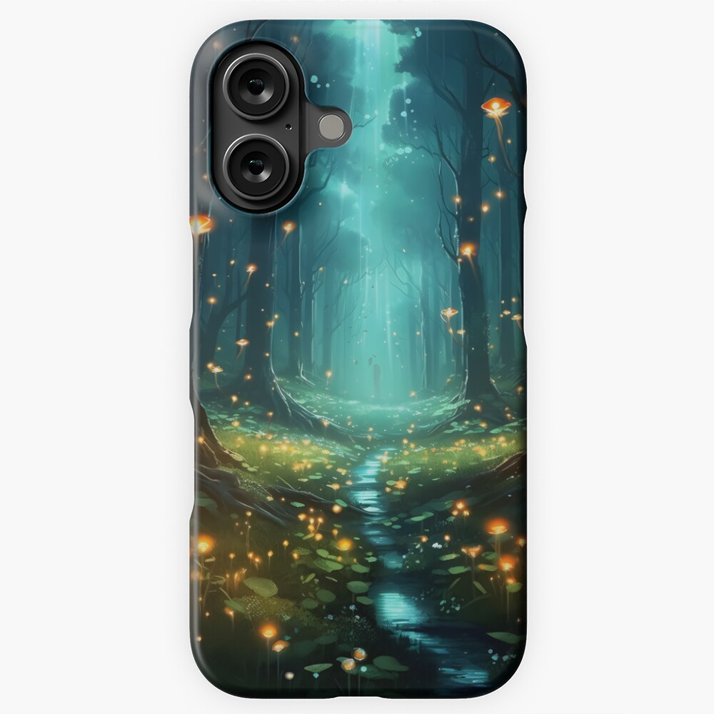 "Enchanted Forest with Fireflies " Poster for Sale by Spell-Craft | Redbubble