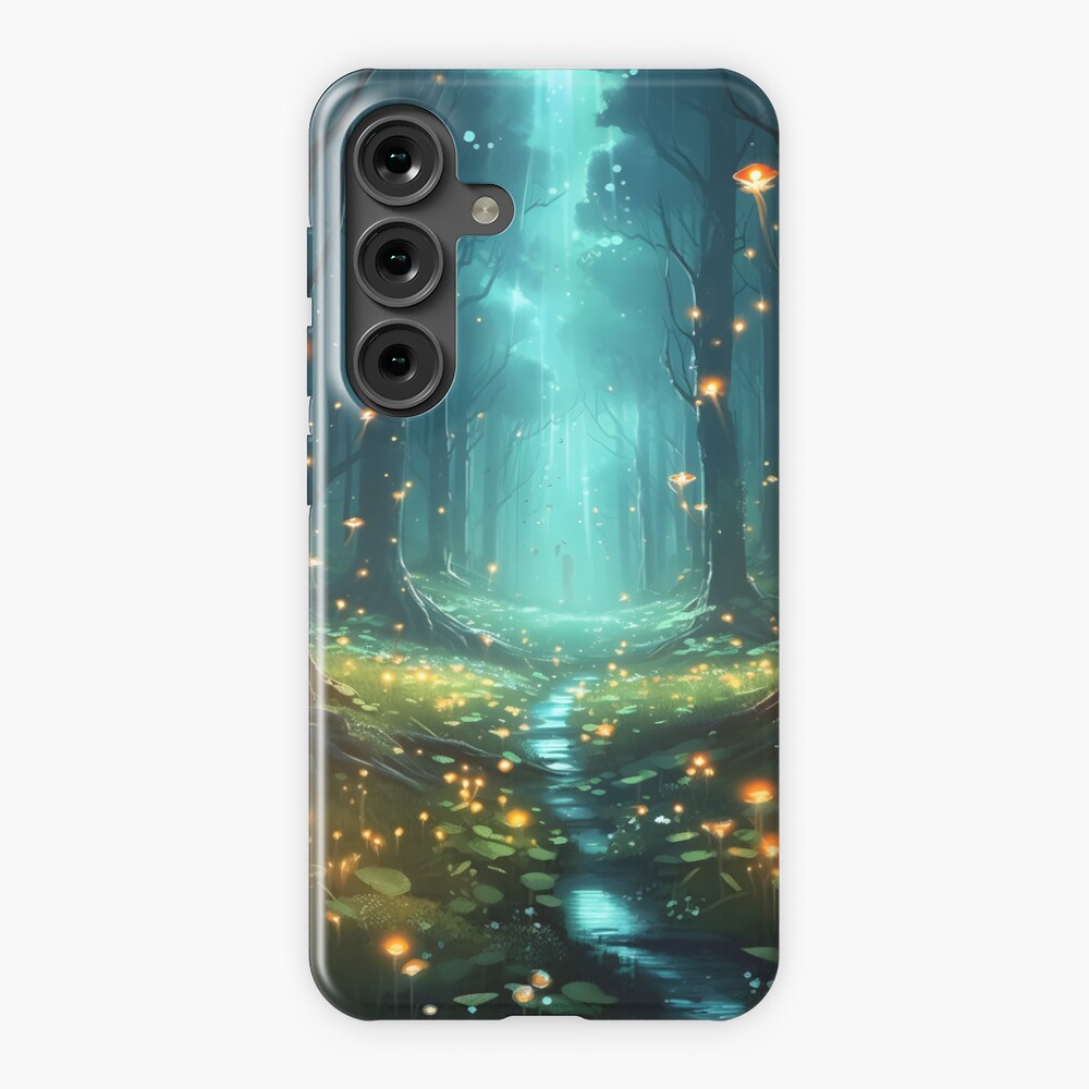"Enchanted Forest with Fireflies " Poster for Sale by Spell-Craft | Redbubble