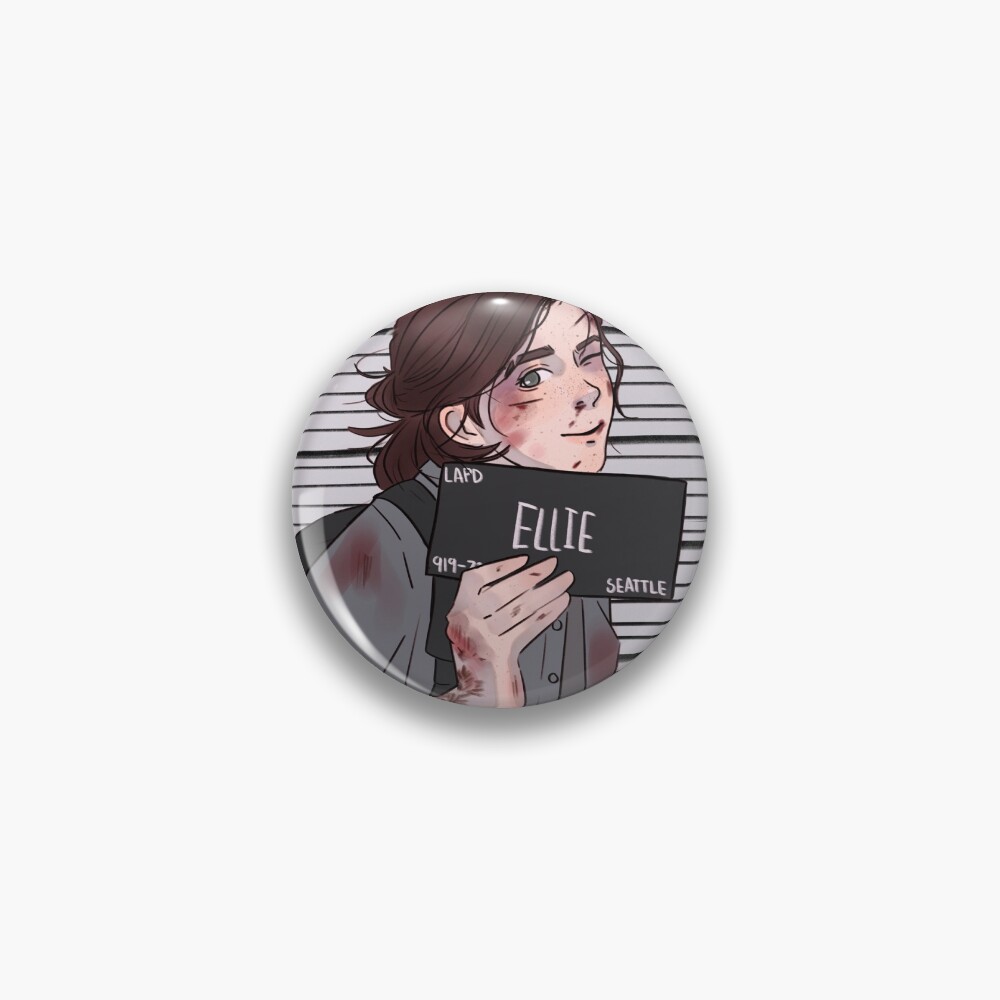 "Ellie Williams Mug Shot " Sticker for Sale by Caspervii | Redbubble