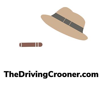 "The Driving Crooner" Sticker for Sale by ICheckmateThee | Redbubble