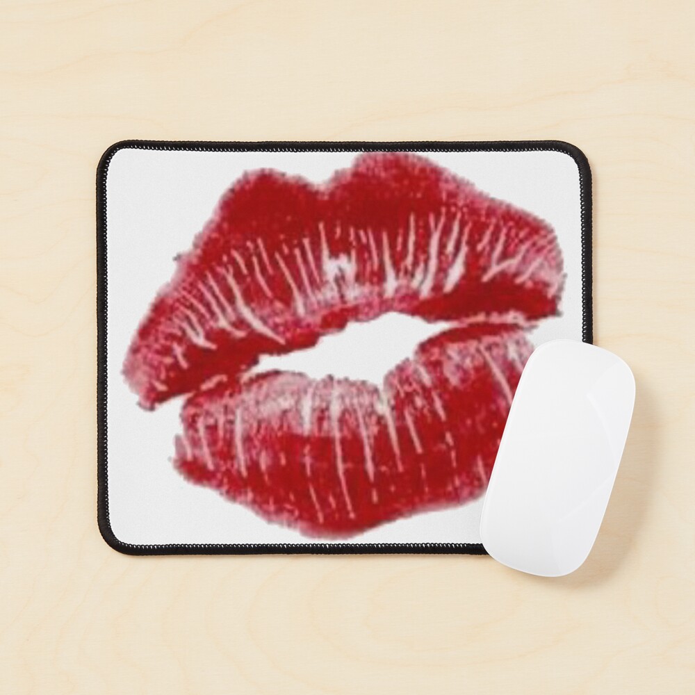 "red lips" Sticker for Sale by spoiledbratz | Redbubble
