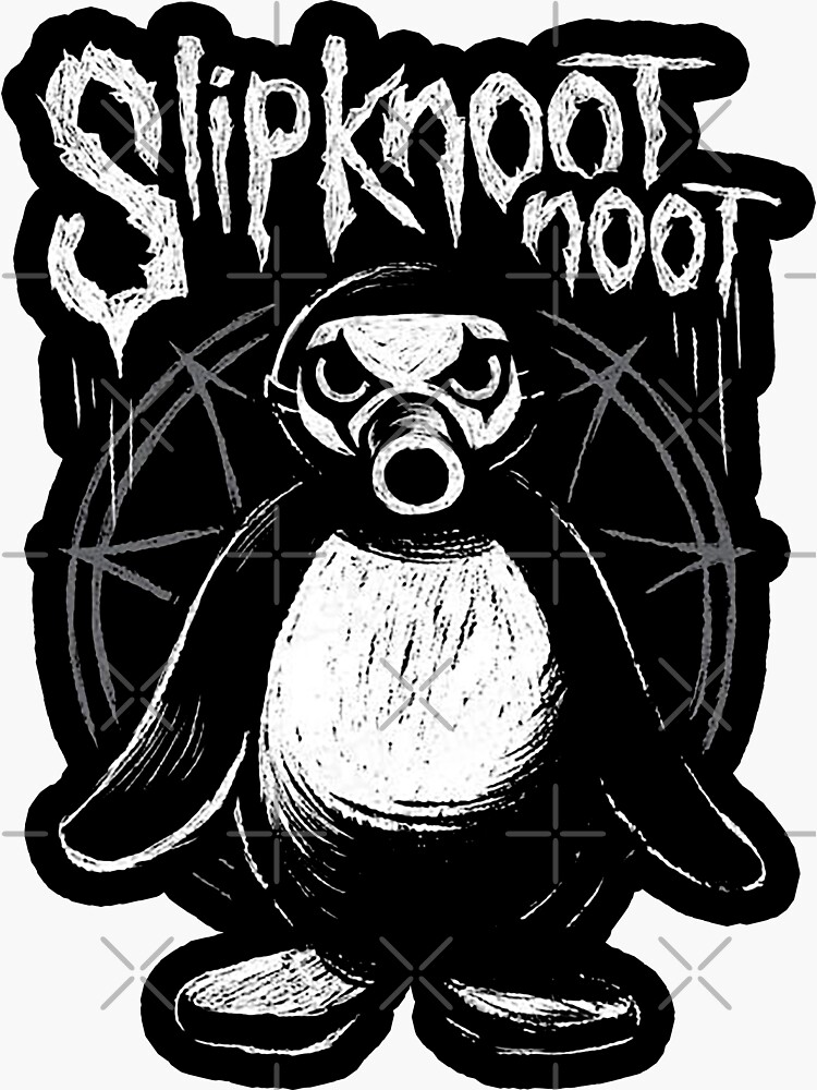 "Official Merchandise Power Metal -Slipknot- Band" Sticker for Sale by ...